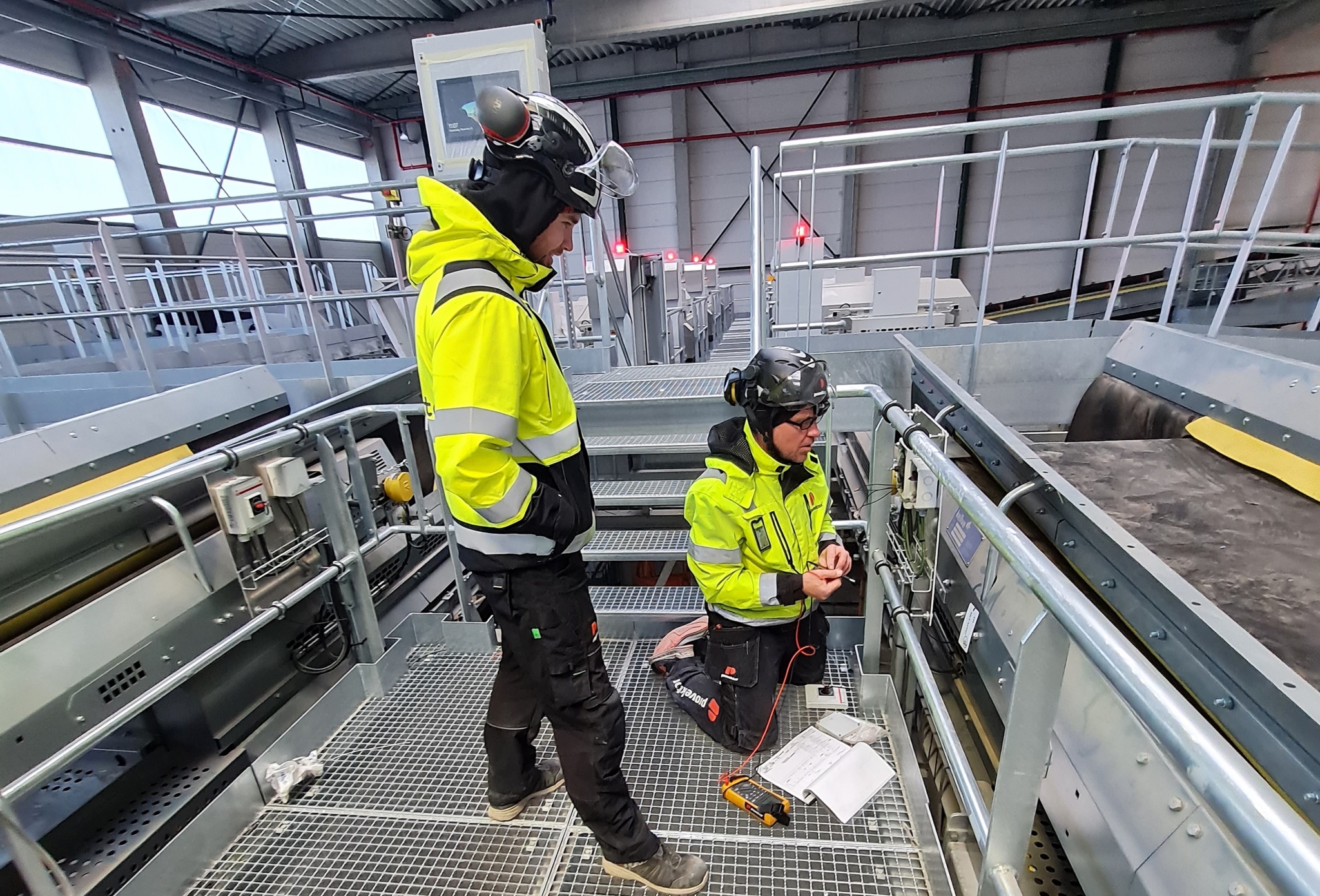 Sorting plant in Belgium on target! - Provektor