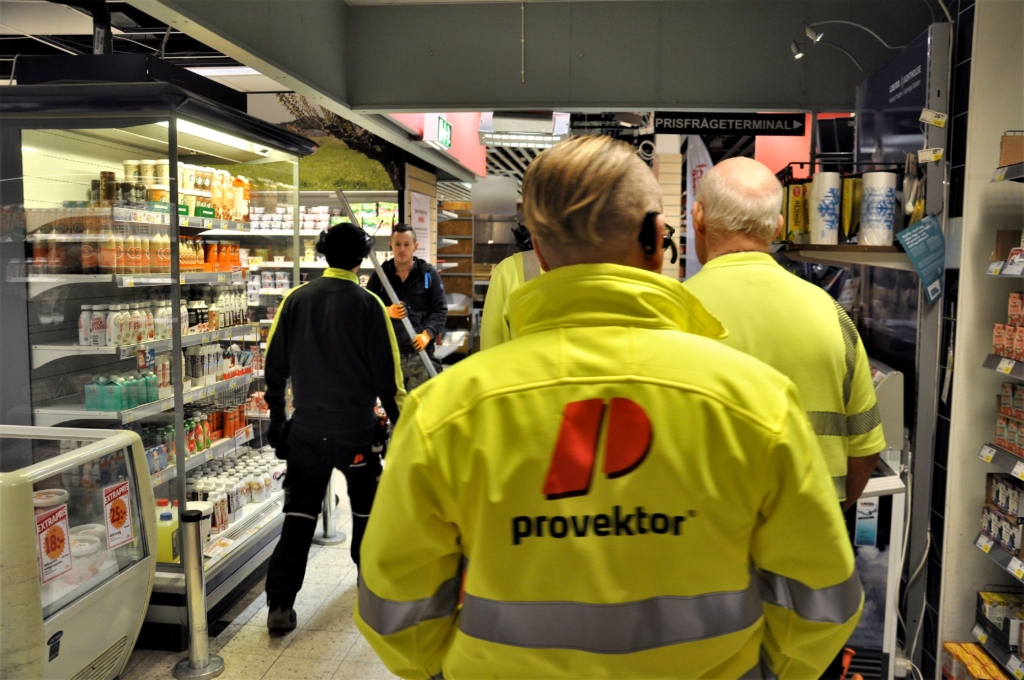ICA Supermarket in Tibro goes big! - Provektor